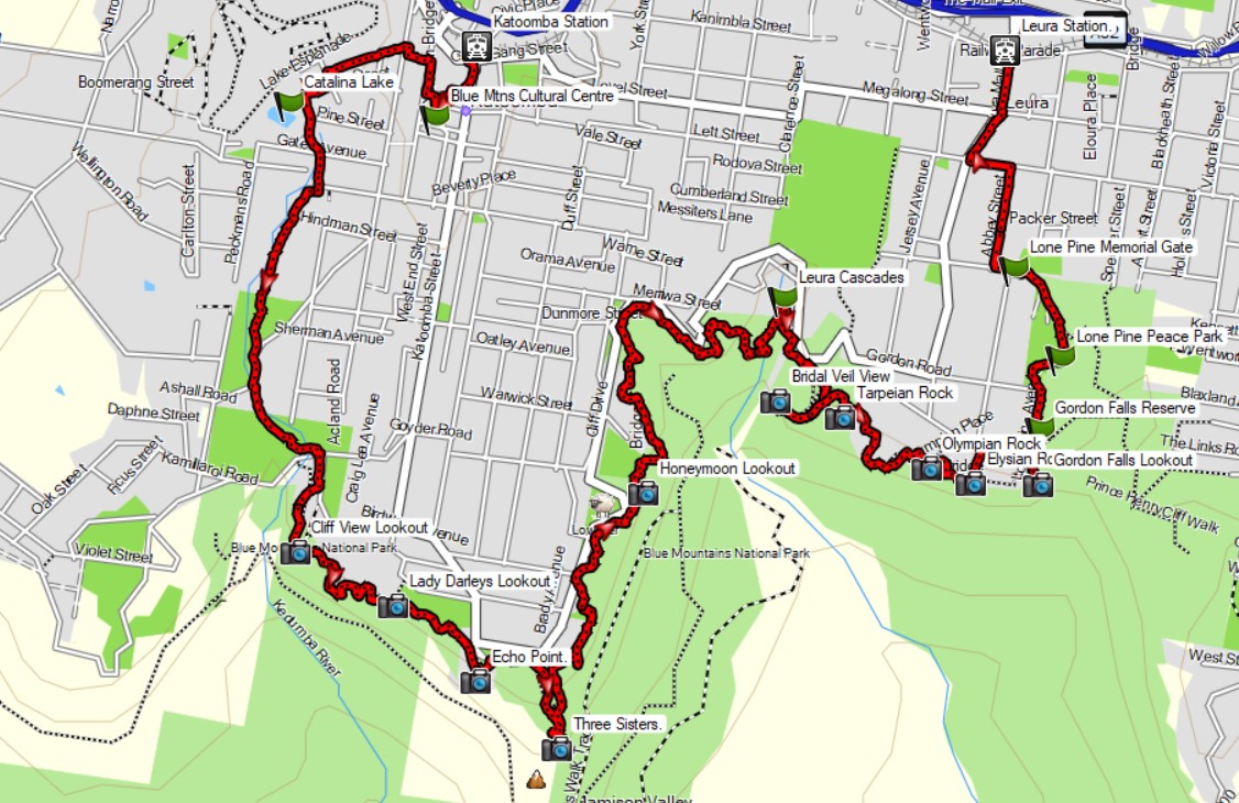 Grand Clifftop Walk (Katoomba to Leura) - The Walking Volunteers
